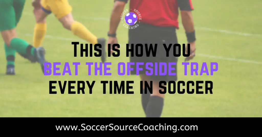 How To Beat The Offside Trap In Soccer Everytime | Just Do This