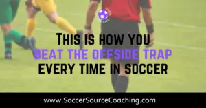 How To Beat The Offside Trap In Soccer Everytime | Just Do This