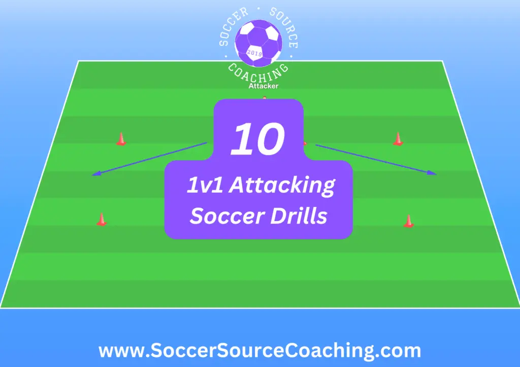 1v1 Attacking Soccer Drills And Games | 10 Of The Best