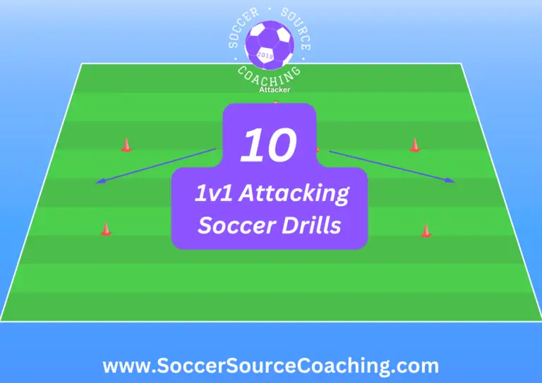 1v1 Attacking Soccer Drills And Games | 10 Of The Best