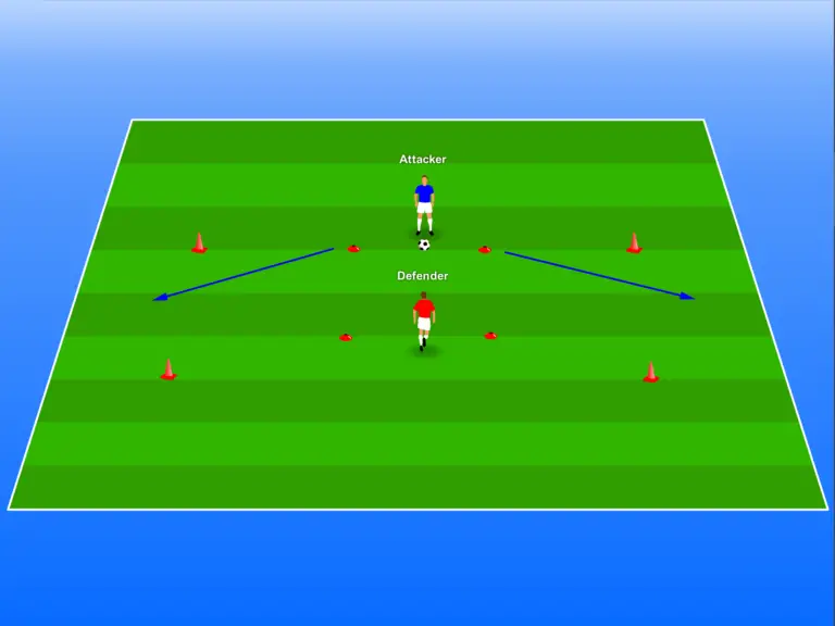 1v1 Attacking Soccer Drills And Games | 10 Of The Best